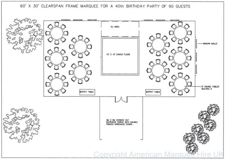 Services – American Marquee Hire UK